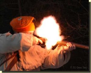 Evening_Flintlock_Pan_Flash | Traditional Black Powder Hunting